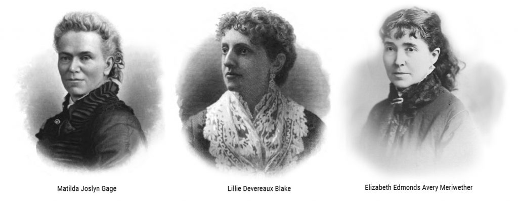 Susan B. Anthony & Suffragists Spirits in Music Hall: Three National ...